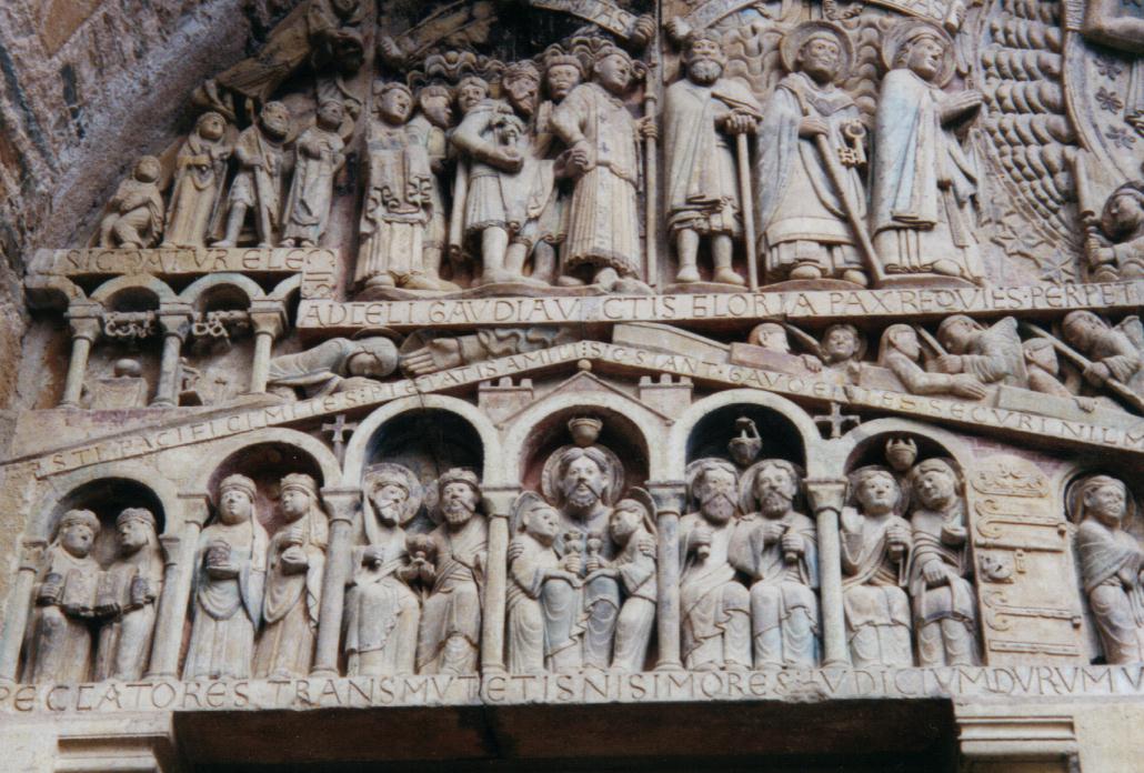 Le tympan de Conques :: Miraben- Histoire-Geo